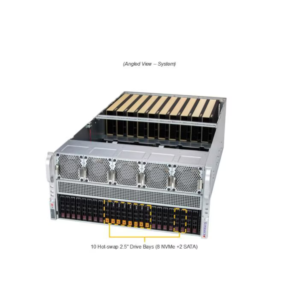 Supermicro AS -4125GS-TNRT2 H13 4U GPU SuperServer :: SuperMicro GPU ...